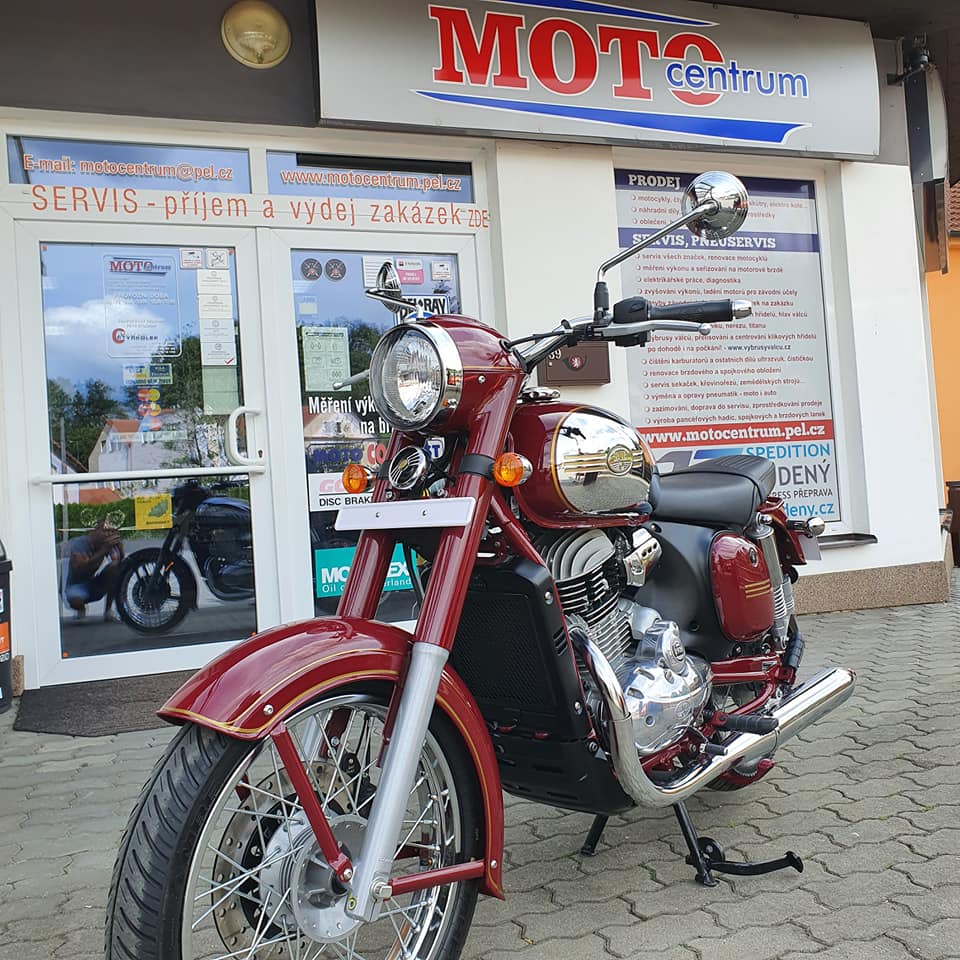 Indická Jawa 300CL - kompletní fotogalerie - Motocentrum Olešná